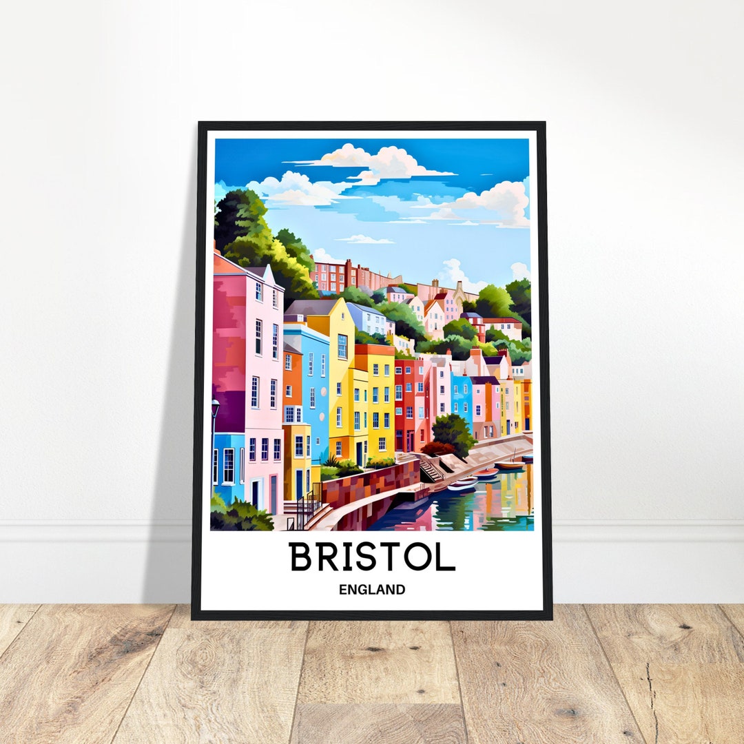 Bristol Travel Print Bristol Poster English Art Print England Lover ...