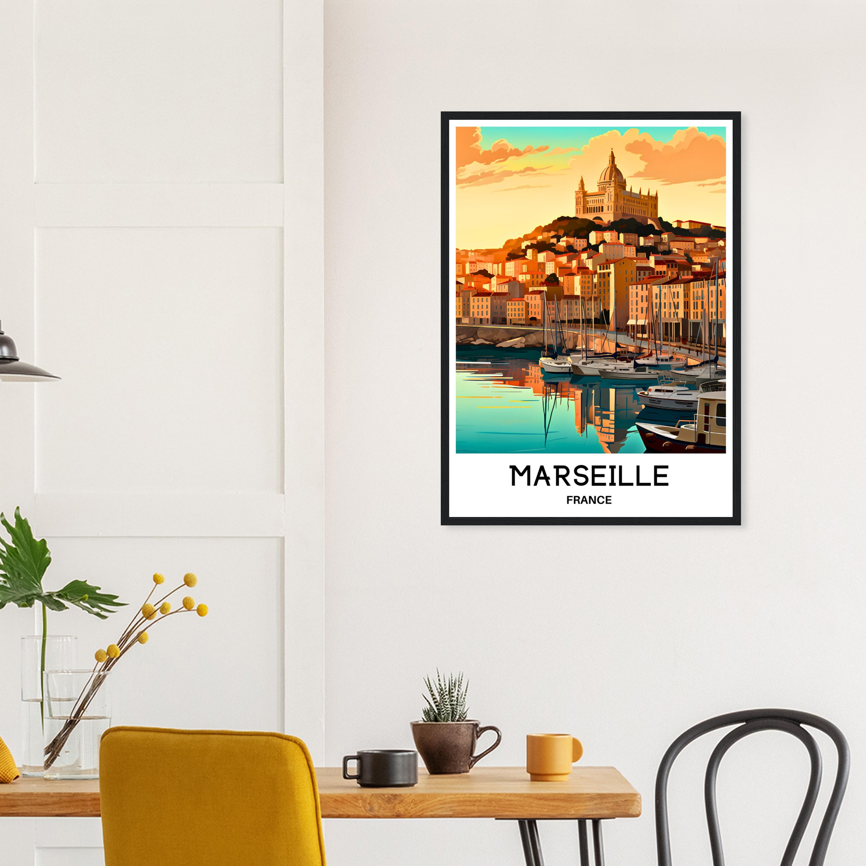 Marseille Travel Print Marseille Poster French Art Print France Lover ...