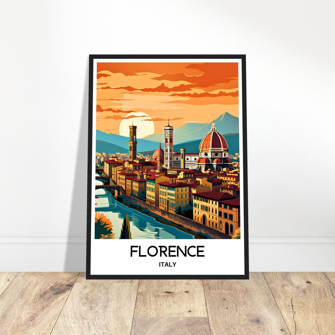 Florence Travel Poster Florence Travel Print Florence Art Print ...