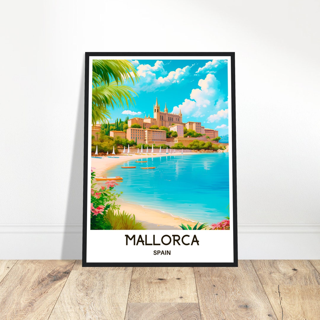 Mallorca Reise Poster Mallorca Reise Poster Spanisch Kunst - Etsy.de