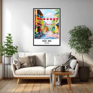 Hoi an Watercolor Print Hoi an Travel Poster Vietnamese Art Print ...