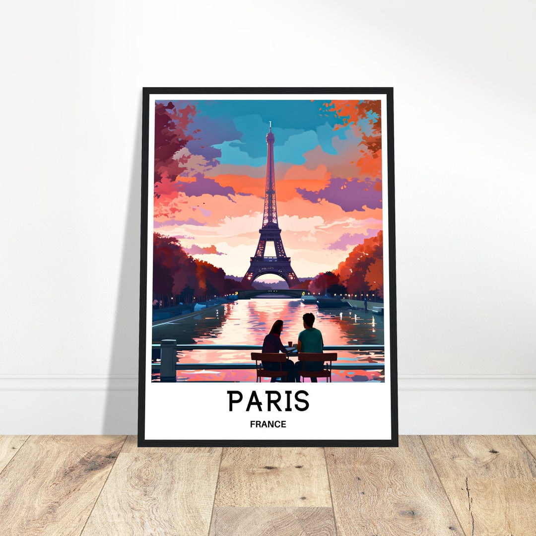 Paris Travel Poster Paris Travel Print Paris Art Print Paris Travel ...