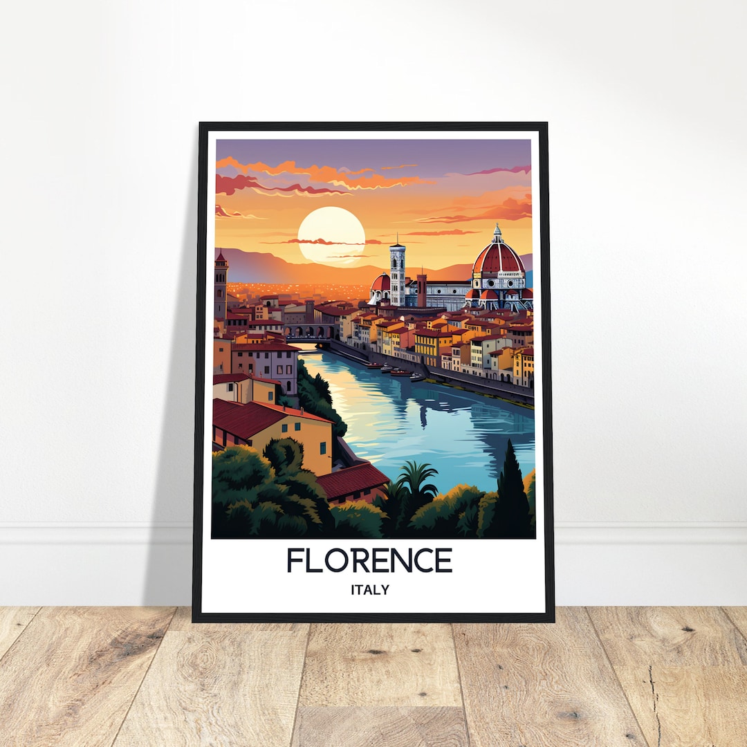 Florence Travel Poster Florence Travel Print Florence Art Print ...