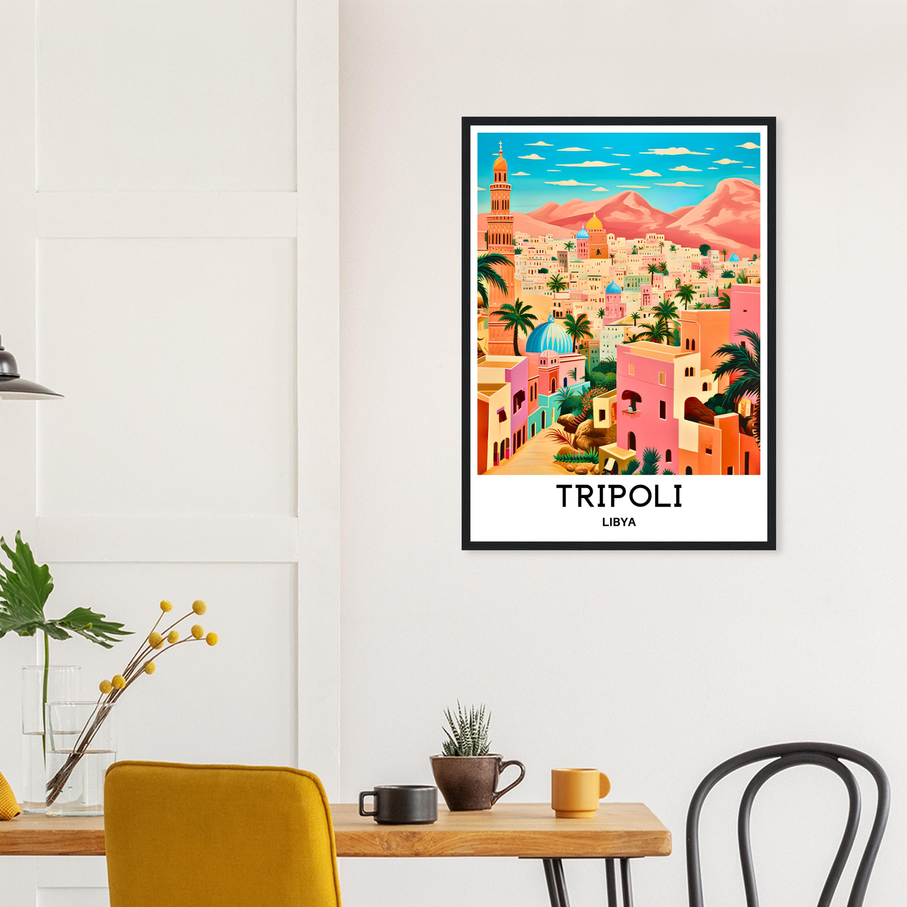 Tripoli Travel Print Tripoli Poster Libyan Art Print Libya Lover Gift ...