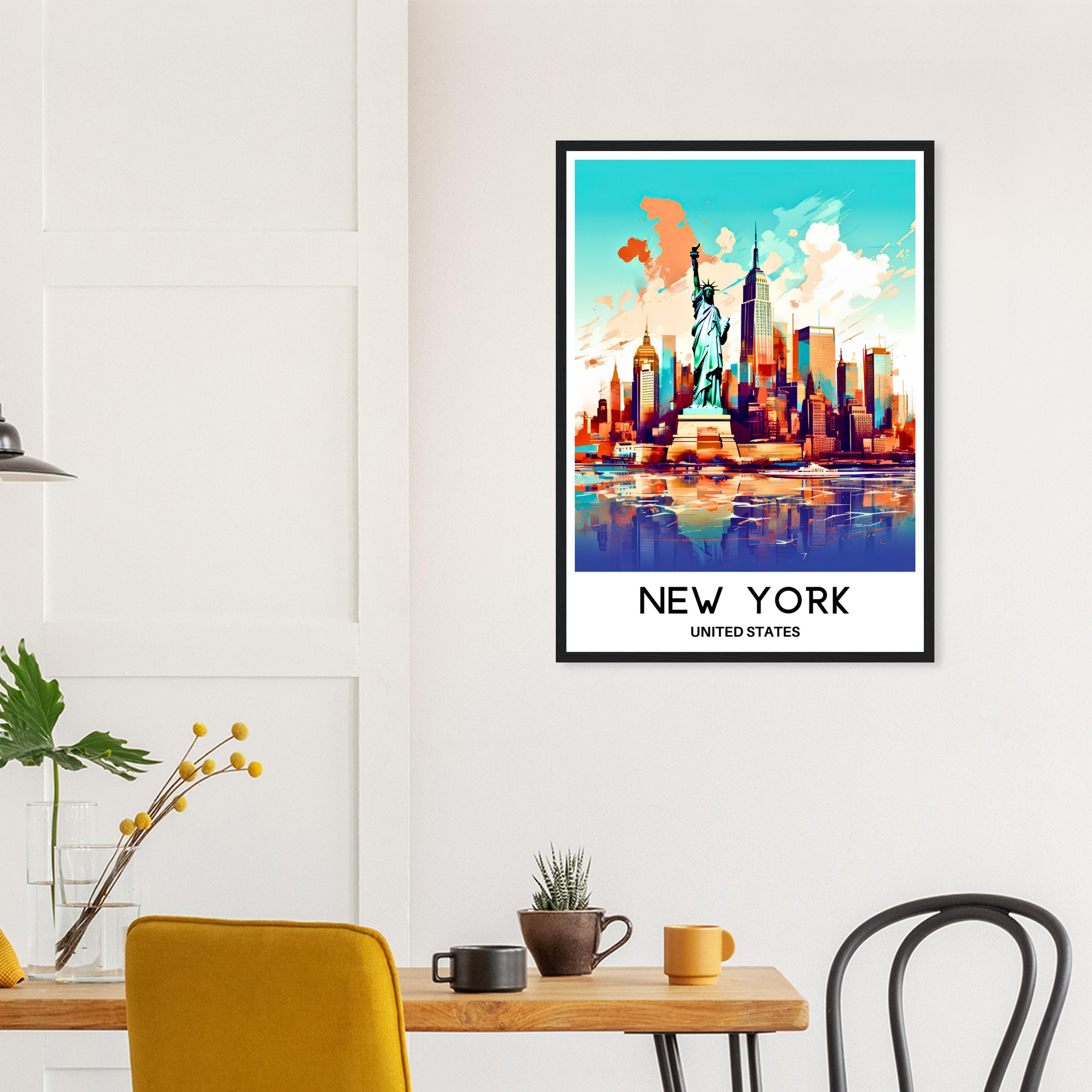 New York Poster New York Print New York Travel Poster New York Travel ...
