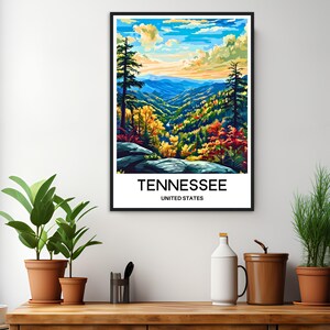 Tennessee Travel Print Tennessee Poster American Art Print America ...