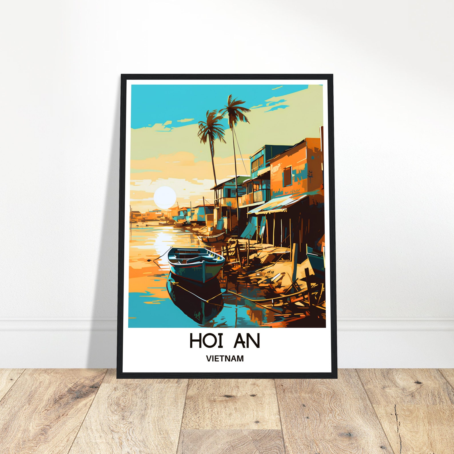 Hoi an Travel Poster Hoi an Travel Print Hoi an Vietnam Print - Etsy