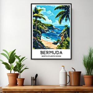 Bermuda Travel Print Bermuda Poster Bermuda Art Print Bermuda Lover ...