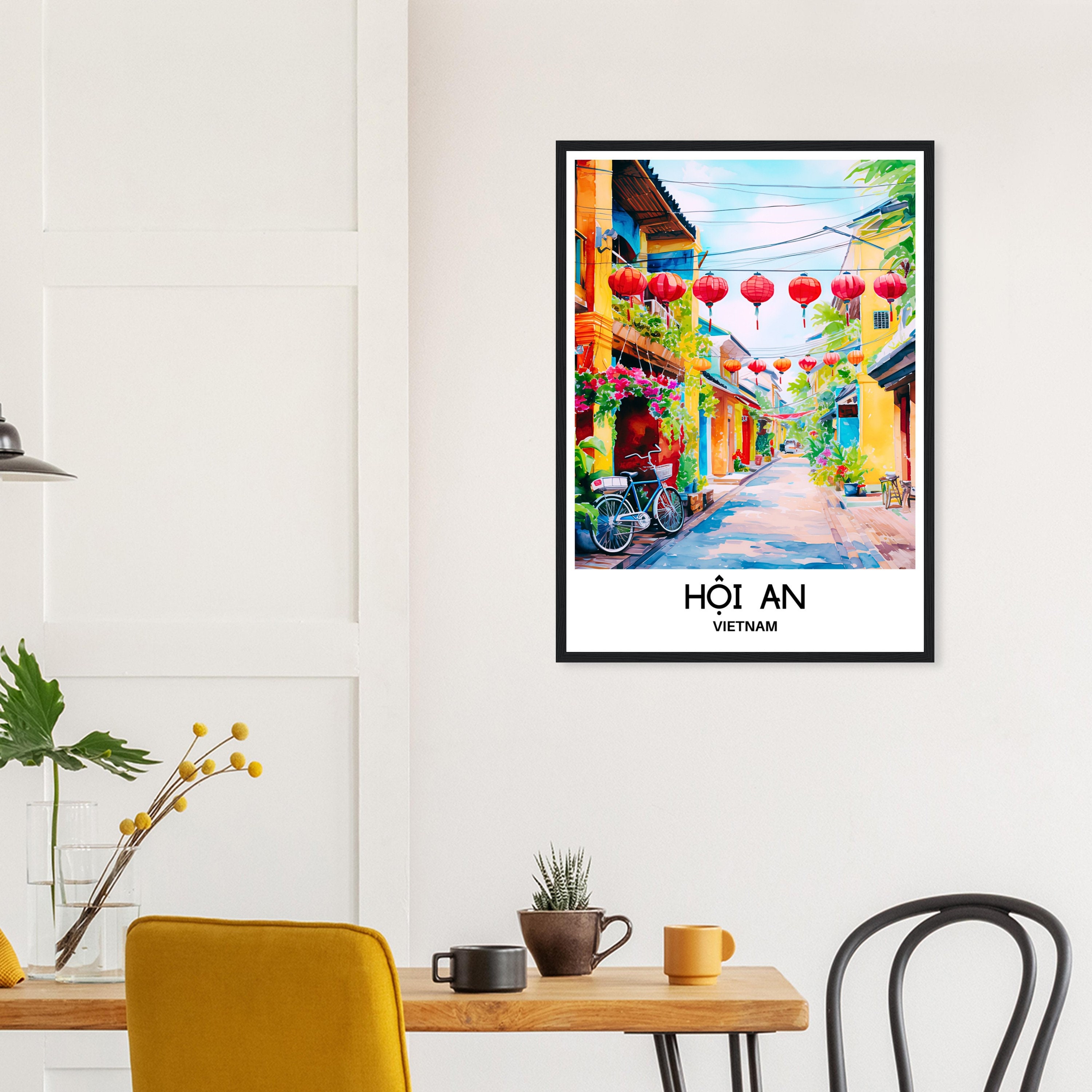 Hoi an Watercolor Print Hoi an Travel Poster Vietnamese Art Print ...
