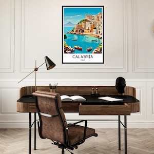 Calabria Travel Print Calabria Poster Italian Art Print Italy Lover ...