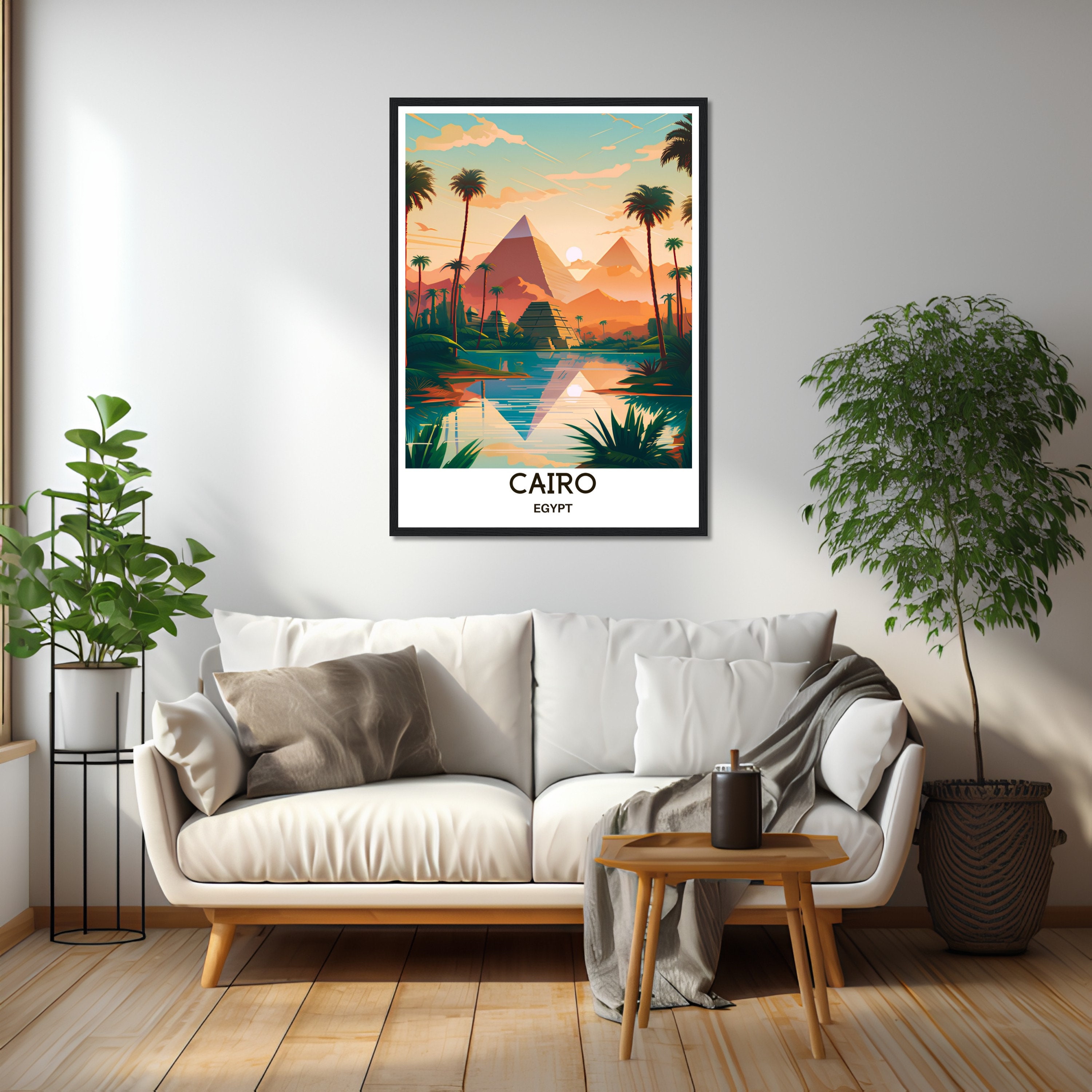 Cairo Travel Print Cairo Poster Egyptian Art Print Egypt Lover Gift ...