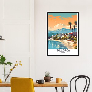 Spain Travel Poster, Mallorca Travel Print, Spain Travel Art, Majorca ...