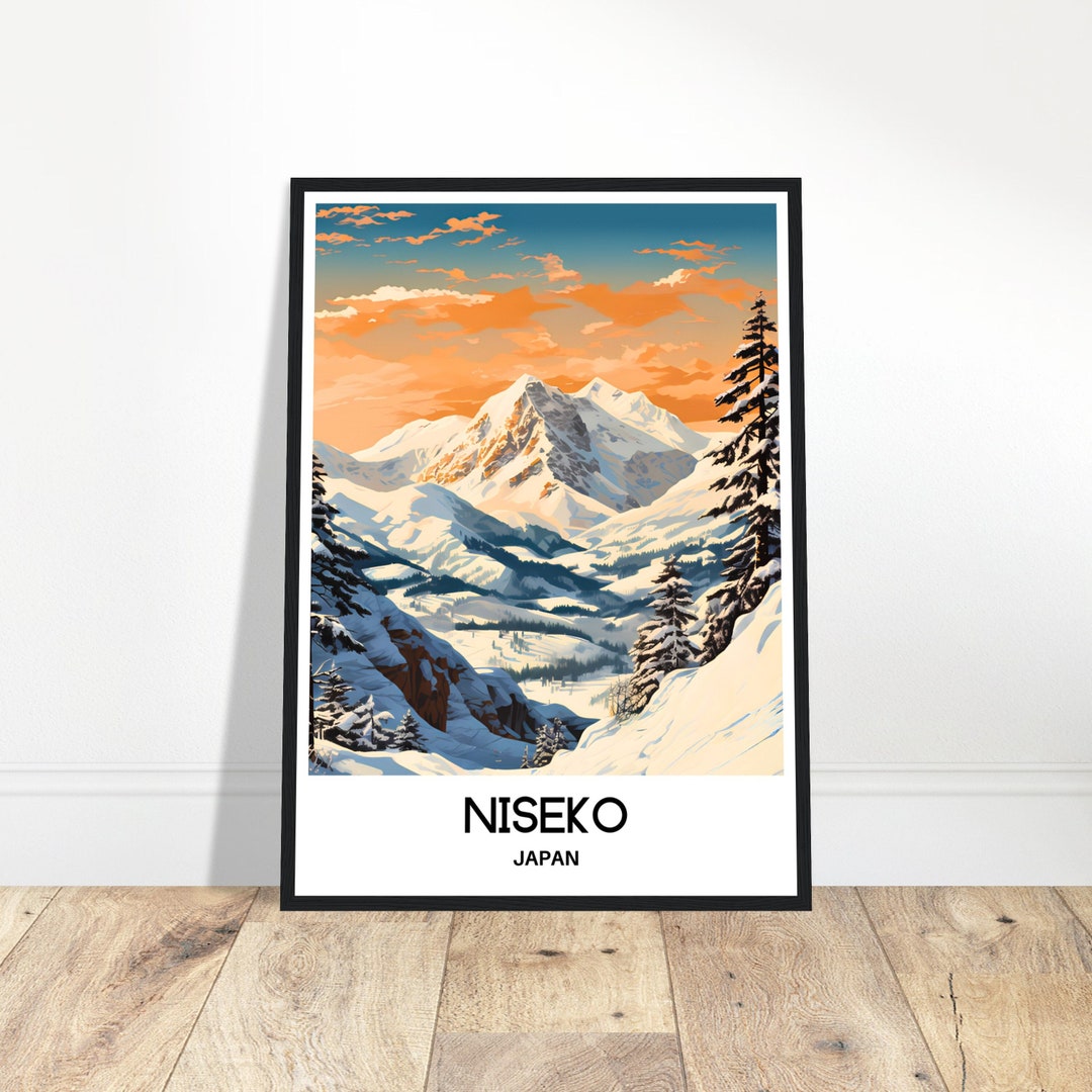 Niseko Travel Print Niseko Poster Japansese Art Print Japan Lover Gift ...