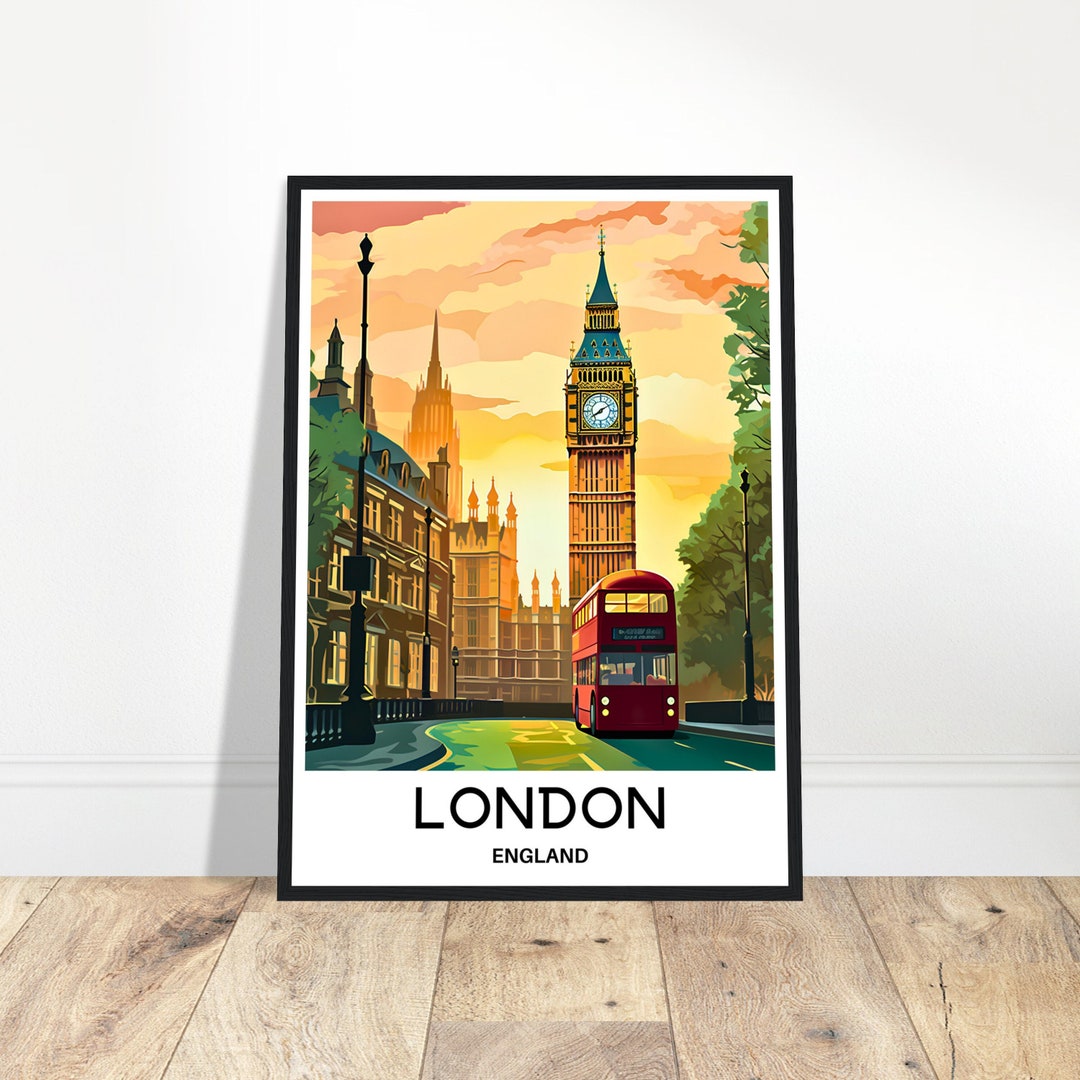 London Travel Print London Travel Poster London Print London Poster ...