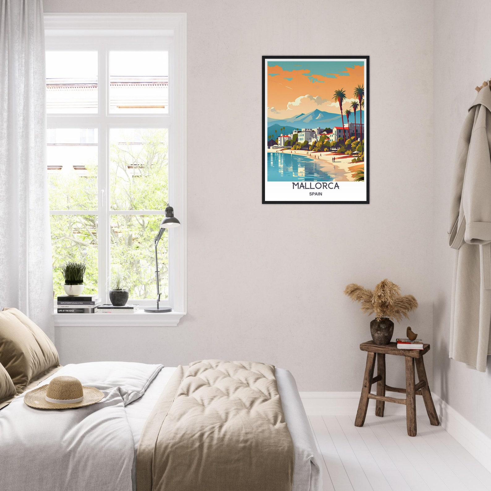 Spain Travel Poster, Mallorca Travel Print, Spain Travel Art, Majorca ...