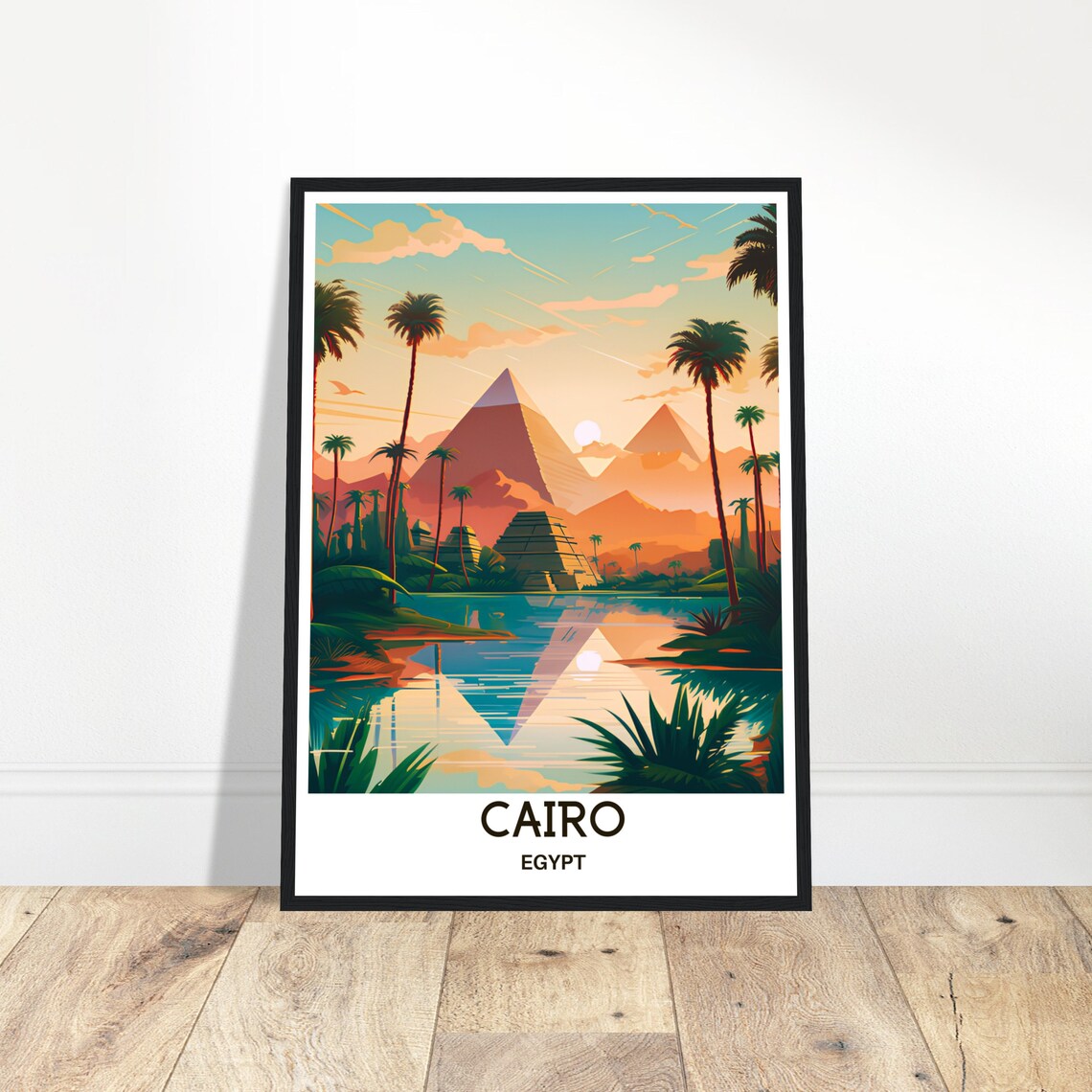 Cairo Travel Print Cairo Poster Egyptian Art Print Egypt Lover Gift ...