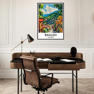 Baguio Travel Print Baguio City Poster Philippines Art Print ...
