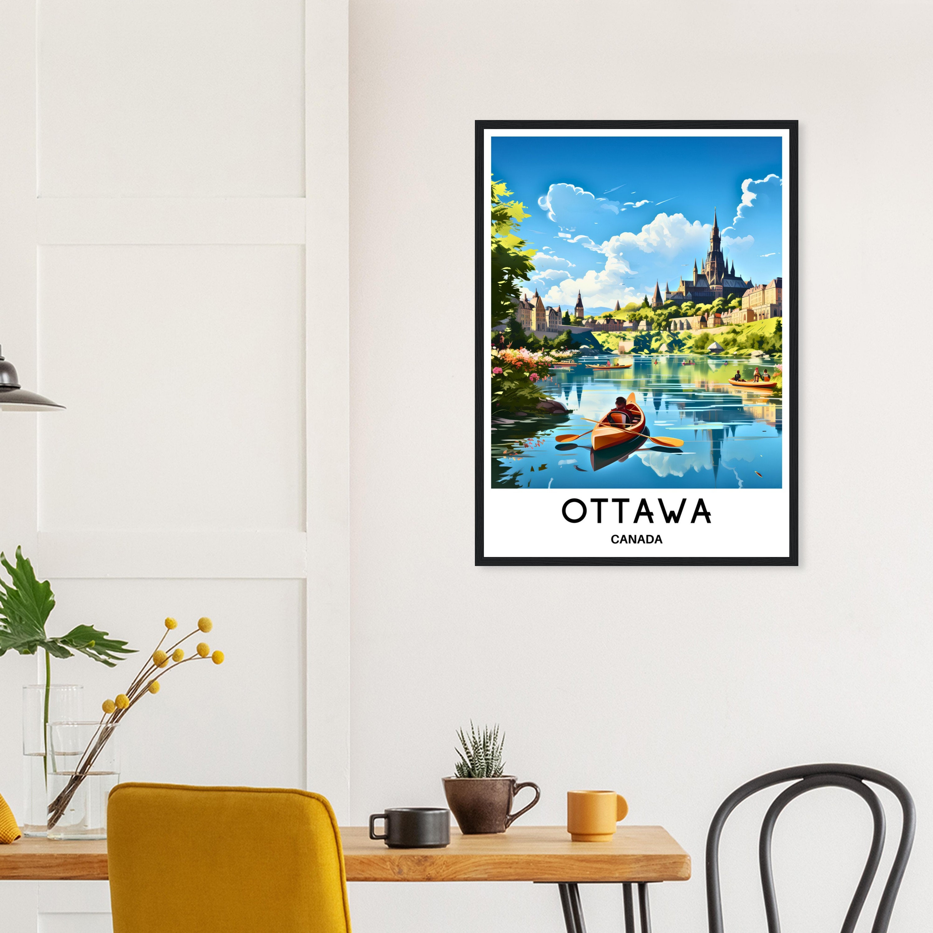 Ottawa Travel Print Ottawa Poster Canadian Art Print Canada Lover Gift ...