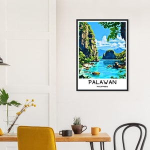 Palawan Travel Print Palawan Poster Philippines Art Print Philippines ...