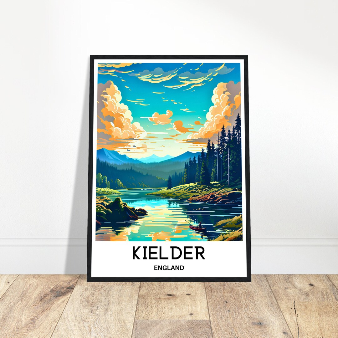 Kielder Travel Print Kielder Poster English Art Print England Lover ...