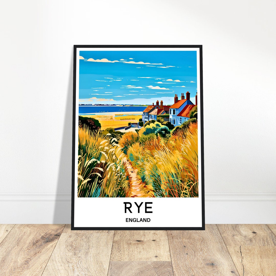Rye Travel Print Rye Poster English Art Print England Lover Gift Wall ...