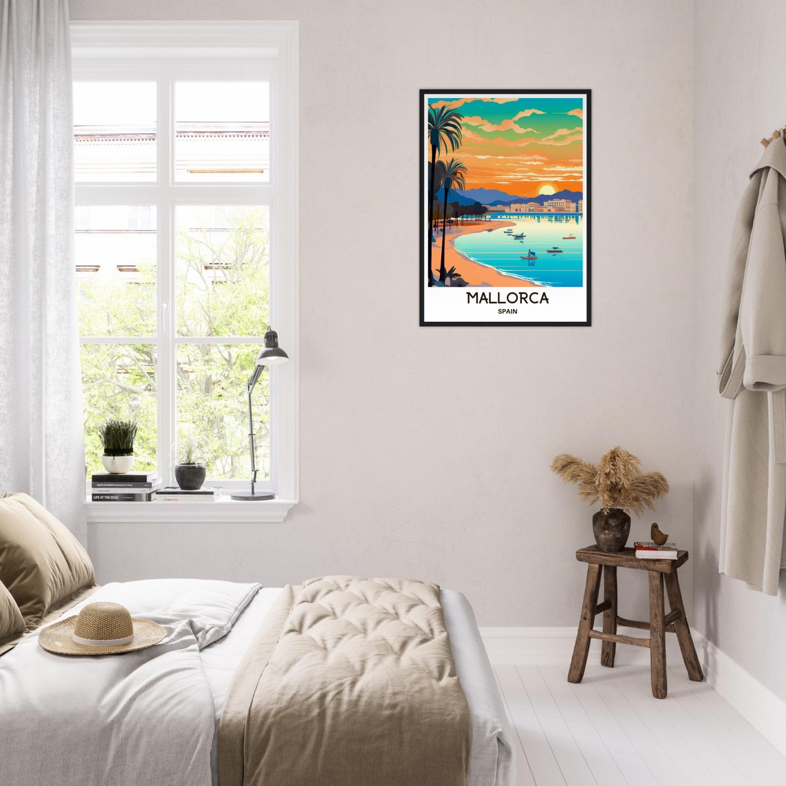 Mallorca Travel Print Majorca Travel Poster Spanish Art Print - Etsy UK