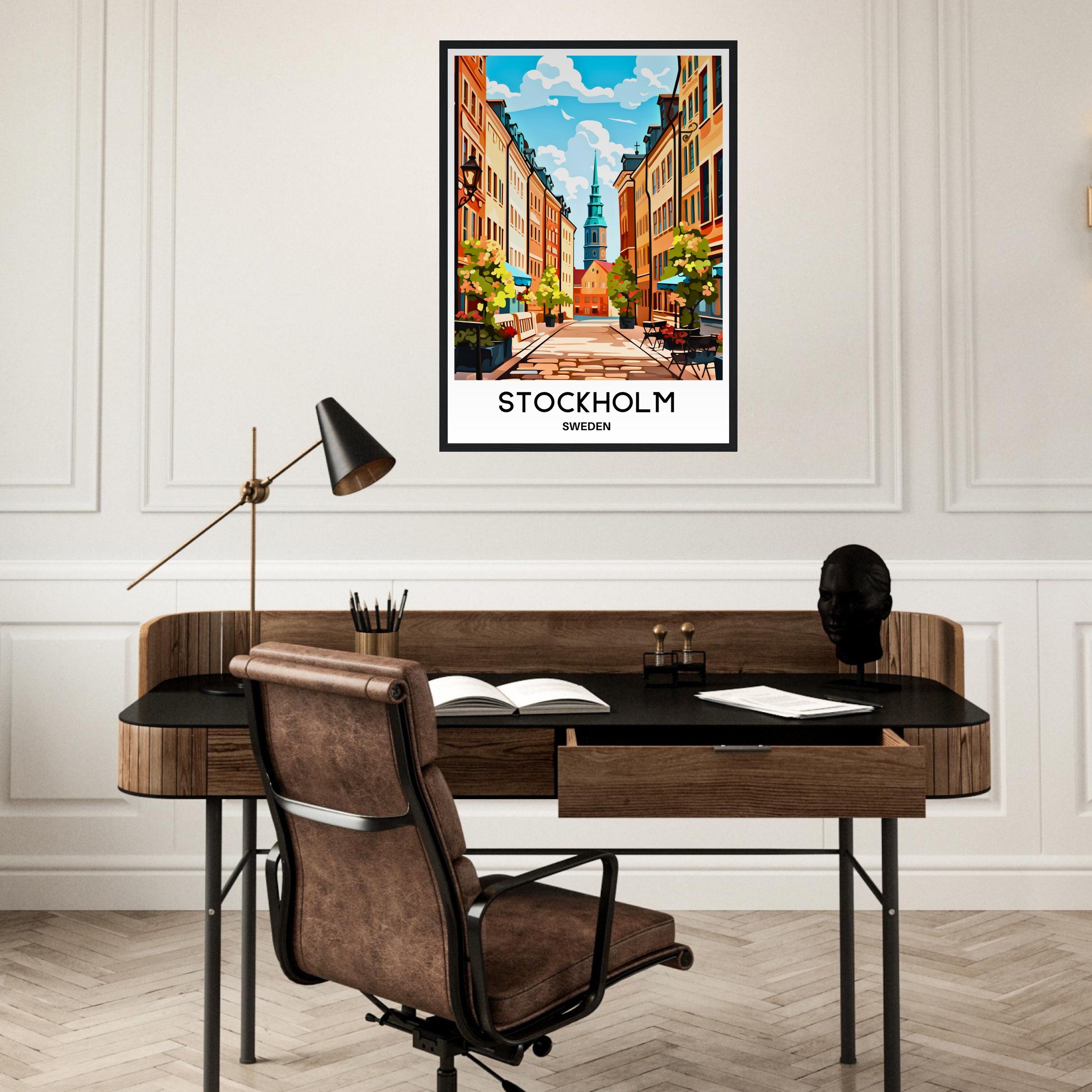 Stockholm Travel Print Stockholm Poster Swedish Art Print Sweden Lover ...