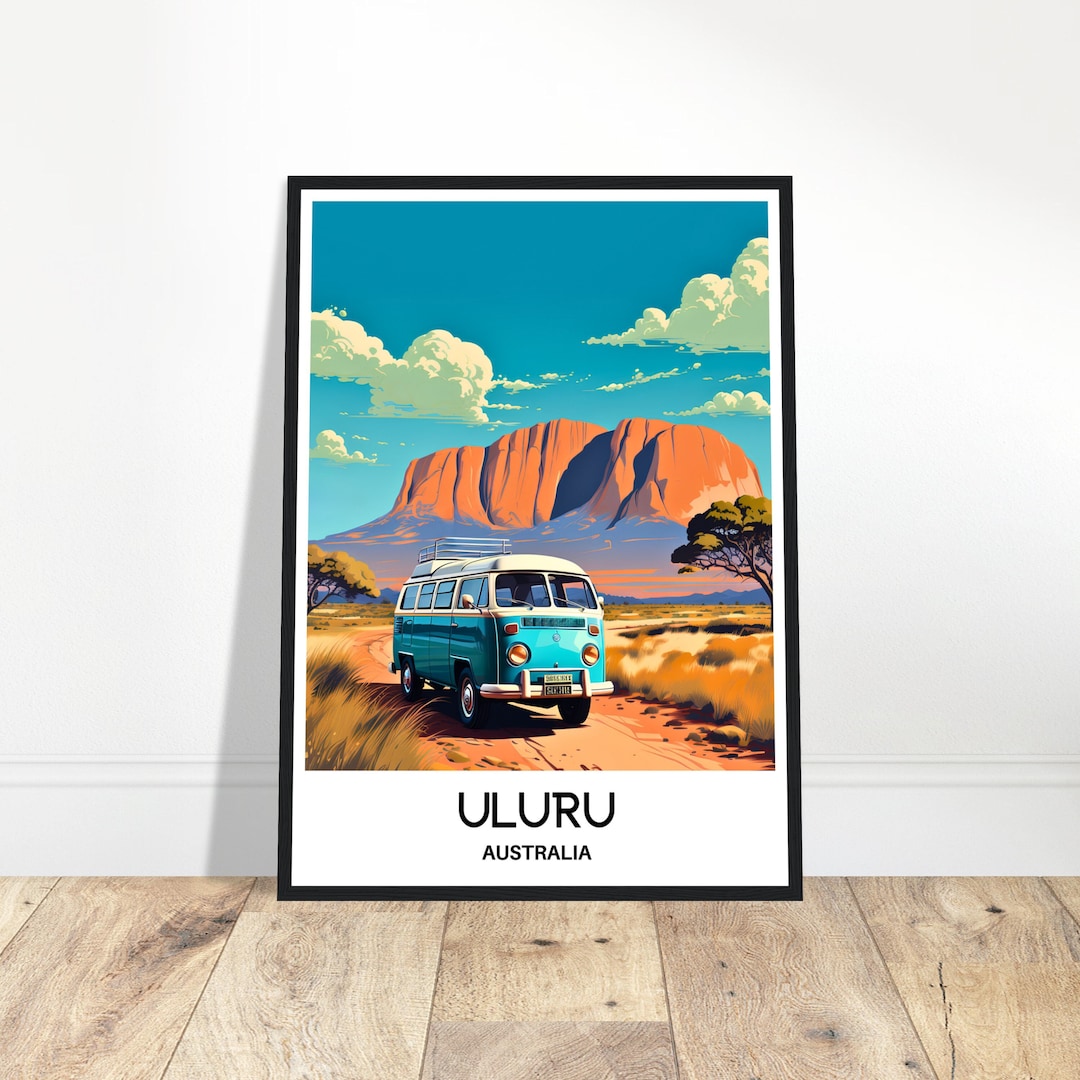 Uluru Travel Print Uluru Poster Australian Art Print Australia Lover ...