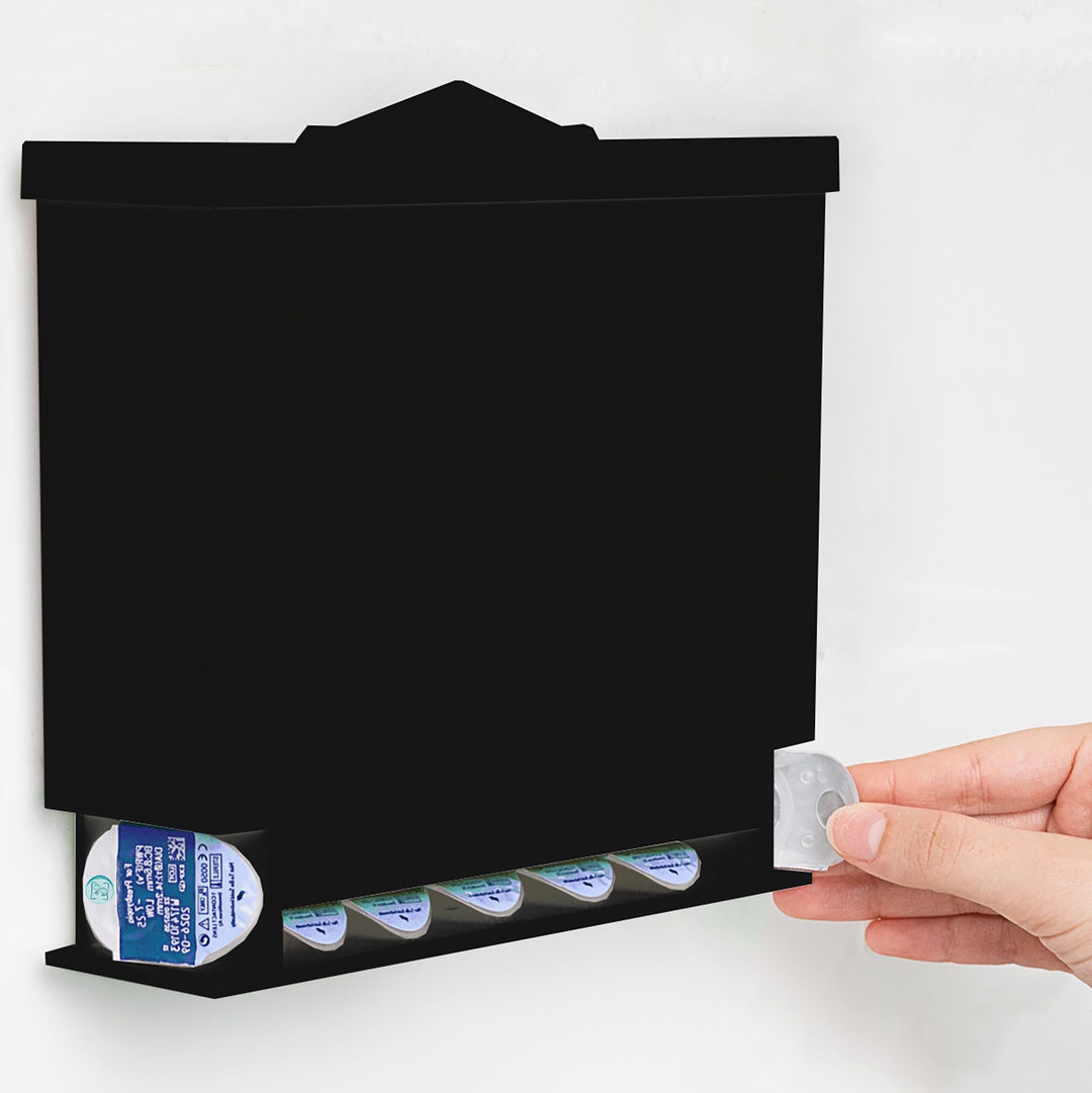 Black Dailylens: Organize, Store, and Dispense Daily Disposable Contact ...
