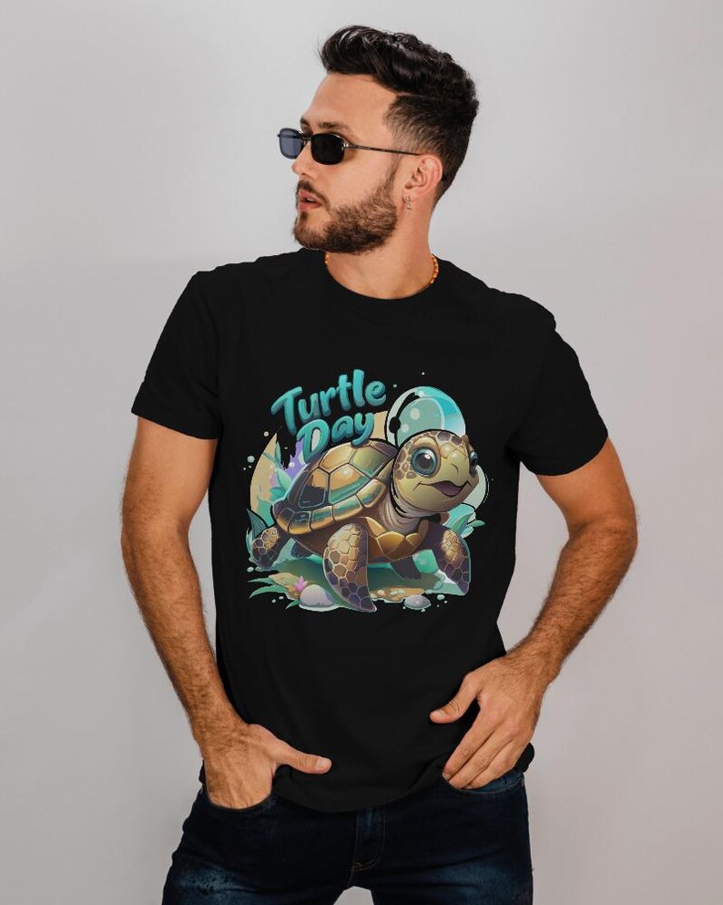 Tortoise T-shirt Design PNG and JPG Bundle, Trutle PNG, Tortoise Bundle ...