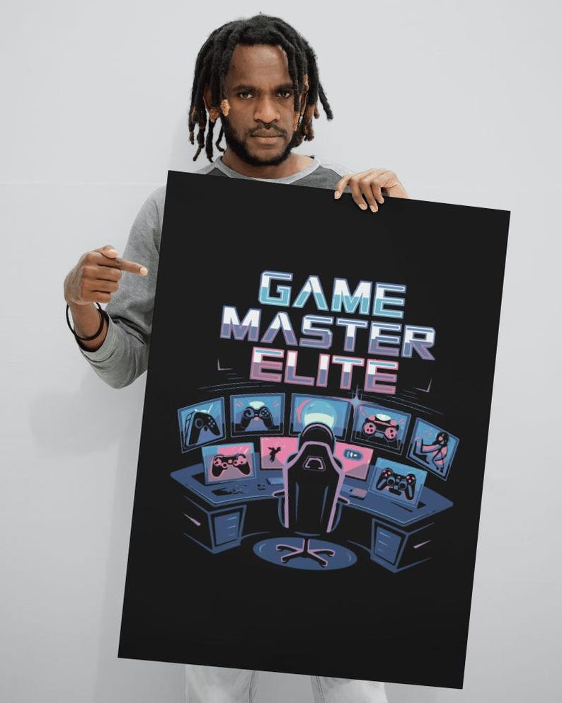 Gamer Design PNG Bundle: Video Game Graphics (digital Download) - Etsy