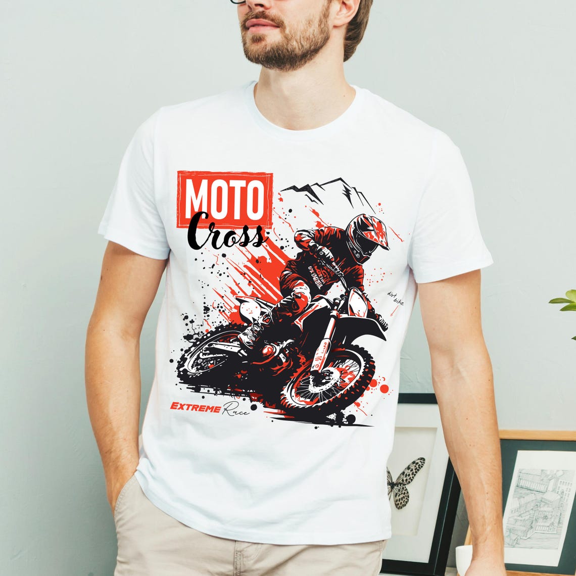 Bike Rider Design Bundle: Motorcycle Shirt Design PNG and EPS Editable ...