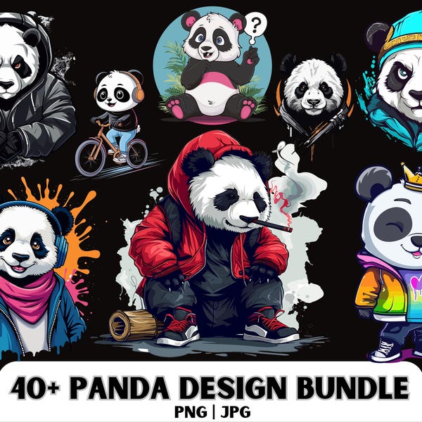 Panda Design - Etsy