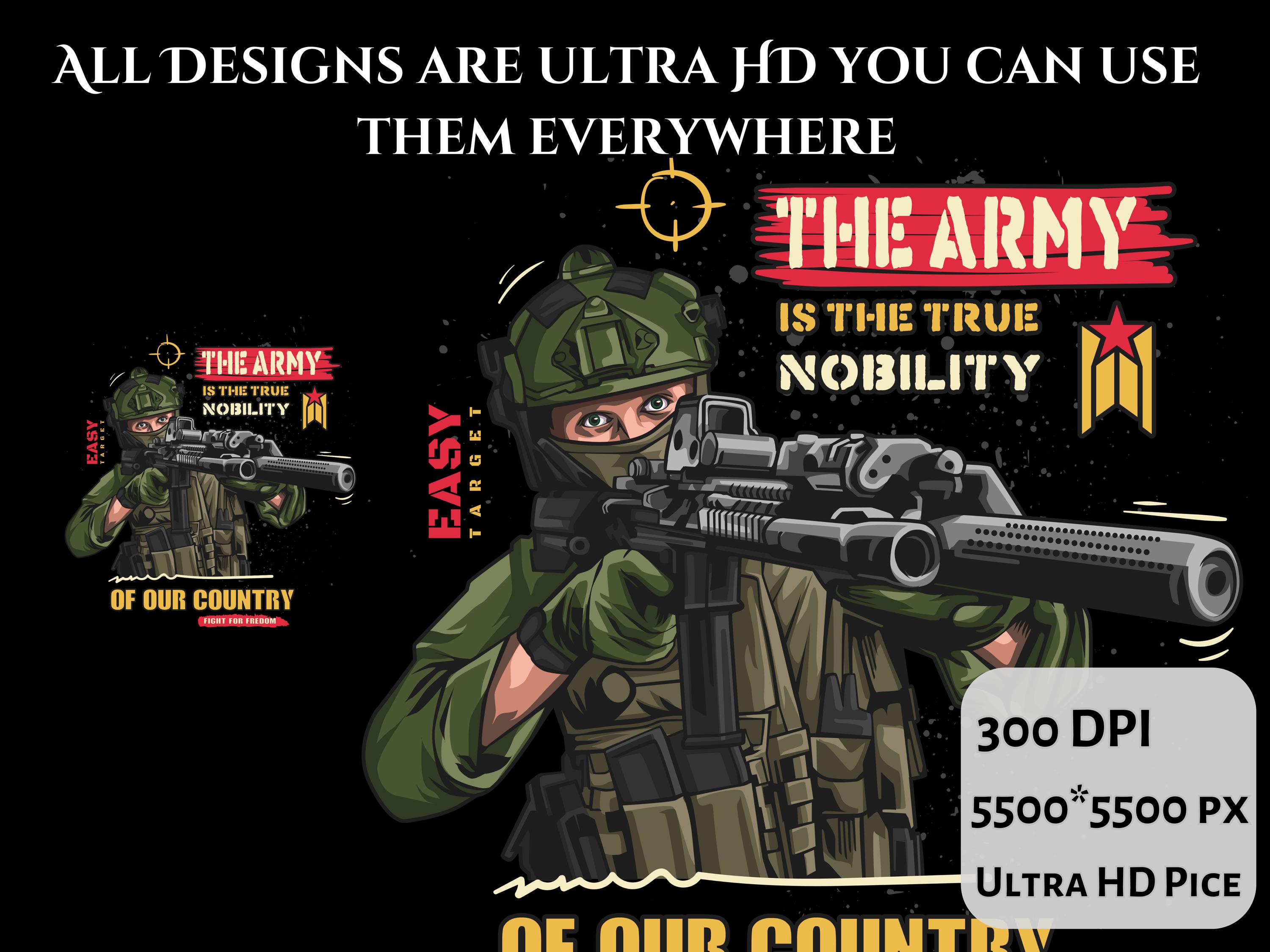 Military PNG Bundle: Army Designs for Shirts, Navy T-shirt Design ...