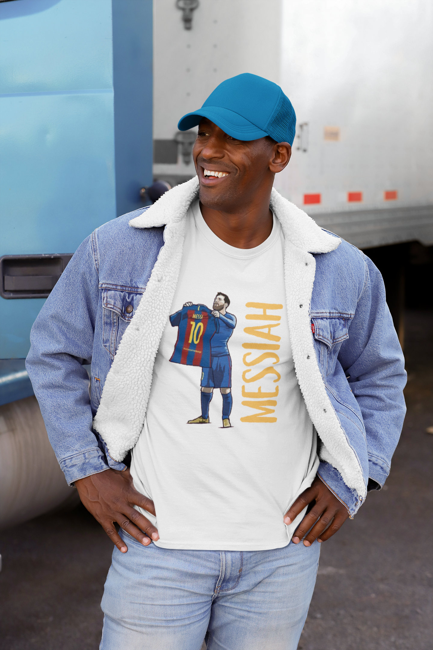 Messi Football T-shirt Design PNG and JPG File, Messi Football PNG ...