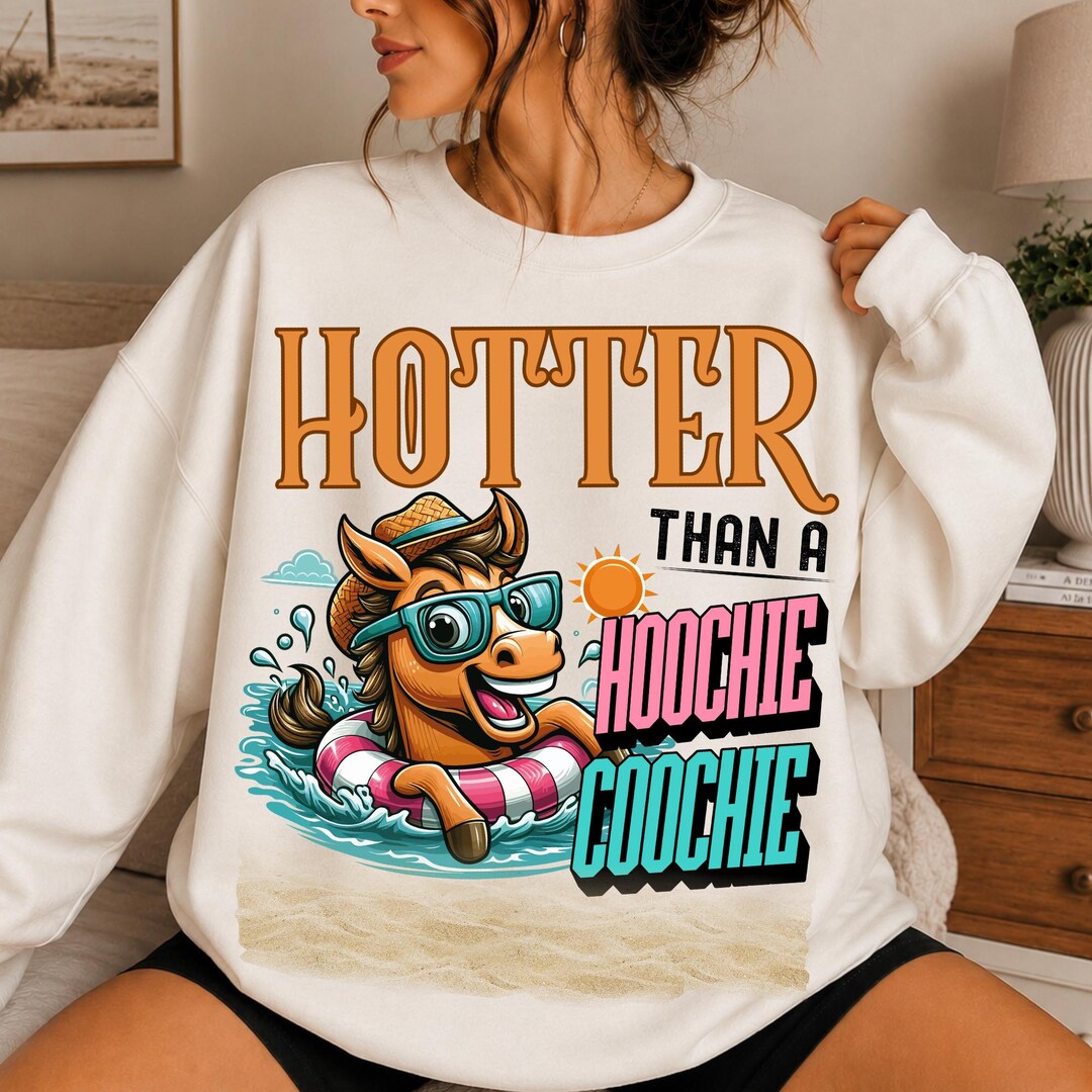 Heißer als ein Hoochie Coochie PNG, Sommer-Strand-Shirt-Design, Urlaubs ...