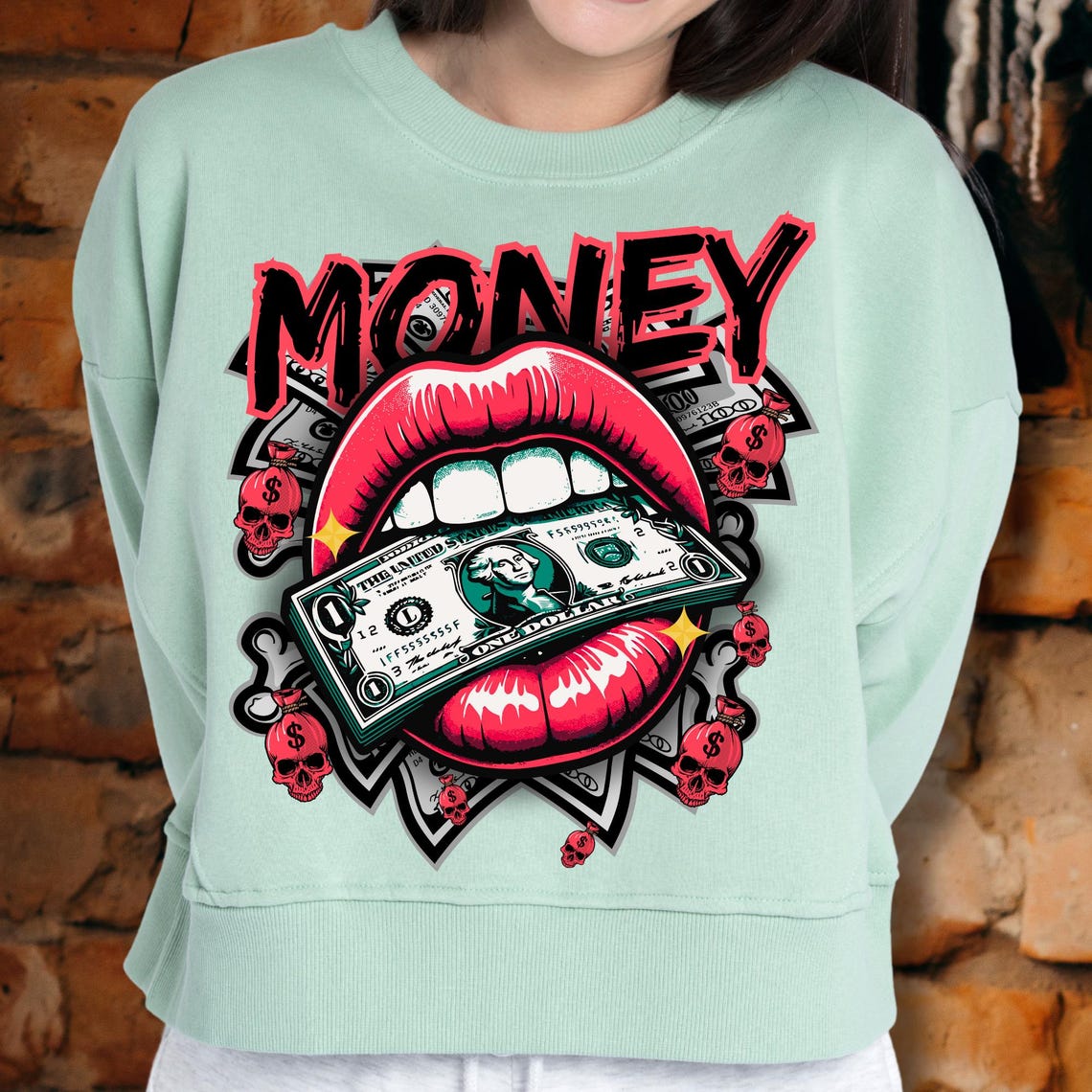 Money Streetwear Shirt Design: PNG and JPG File (digital Download) - Etsy