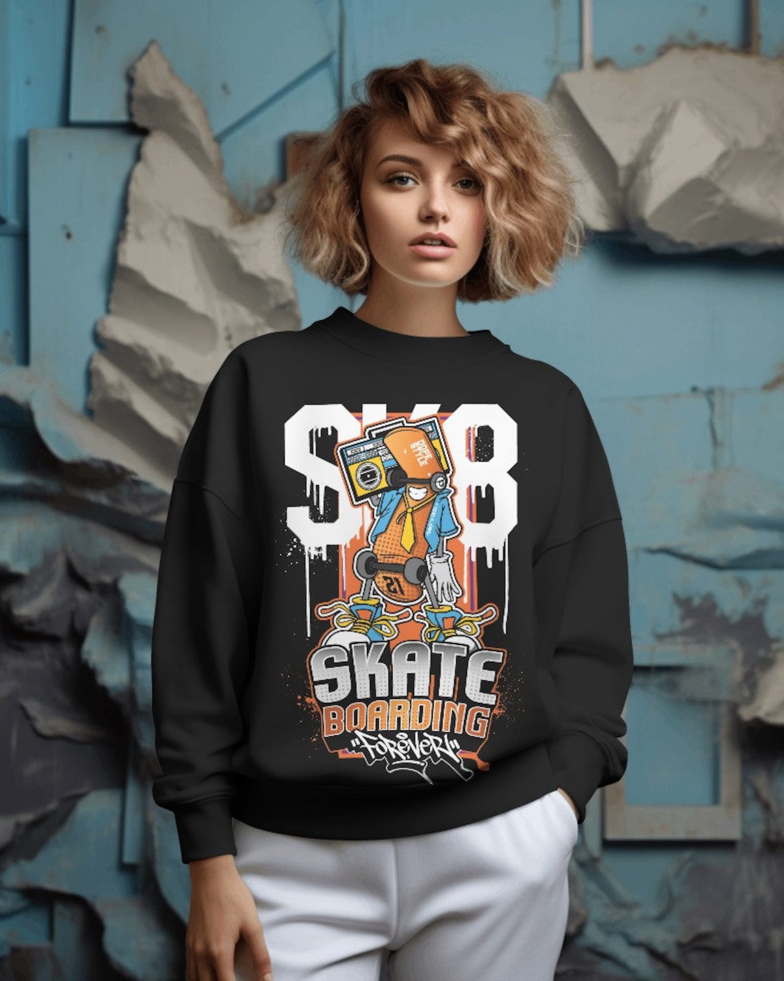 Streetwear Urban Style Design, T-shirt Design Bundle PNG and JPG, Urban ...