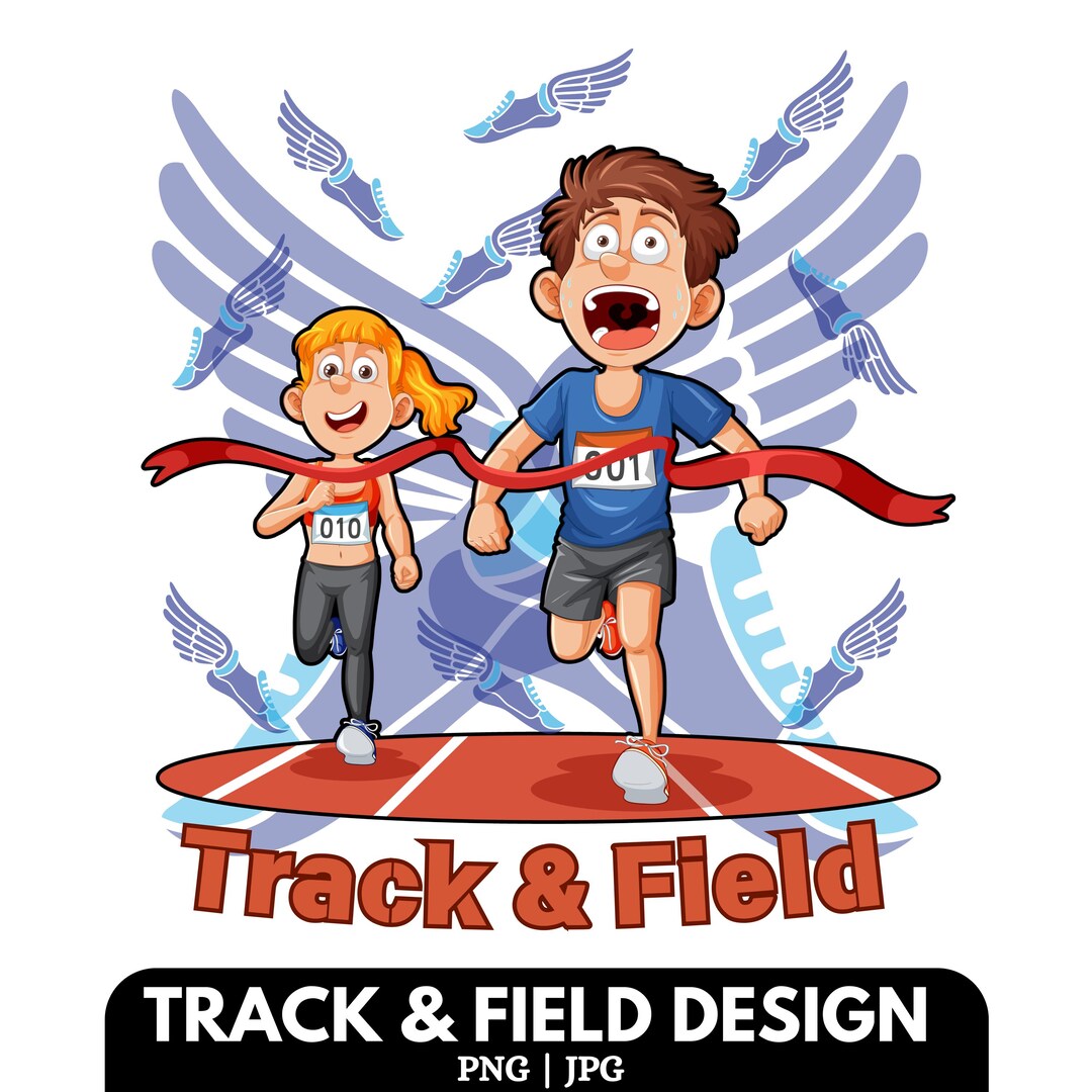 Track and Field PNG, Running Track, Track and Field Shirt Design, Track ...