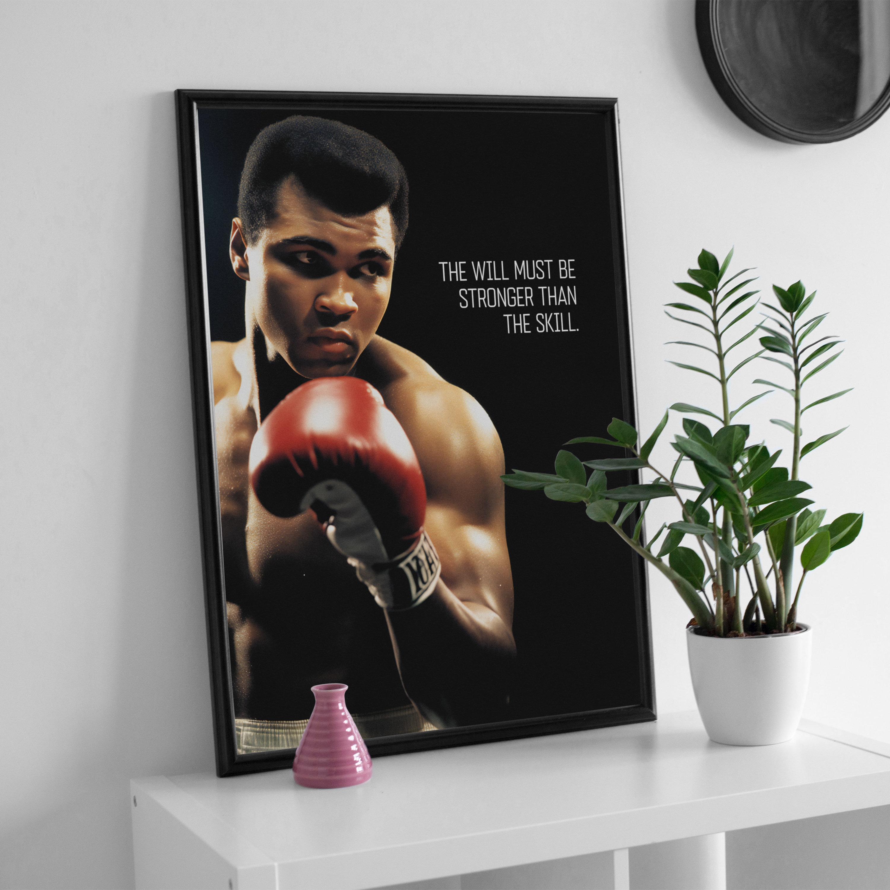 Muhammad Ali Poster Man Cave Boxing Gift for Him Muhammad Ali Printable ...