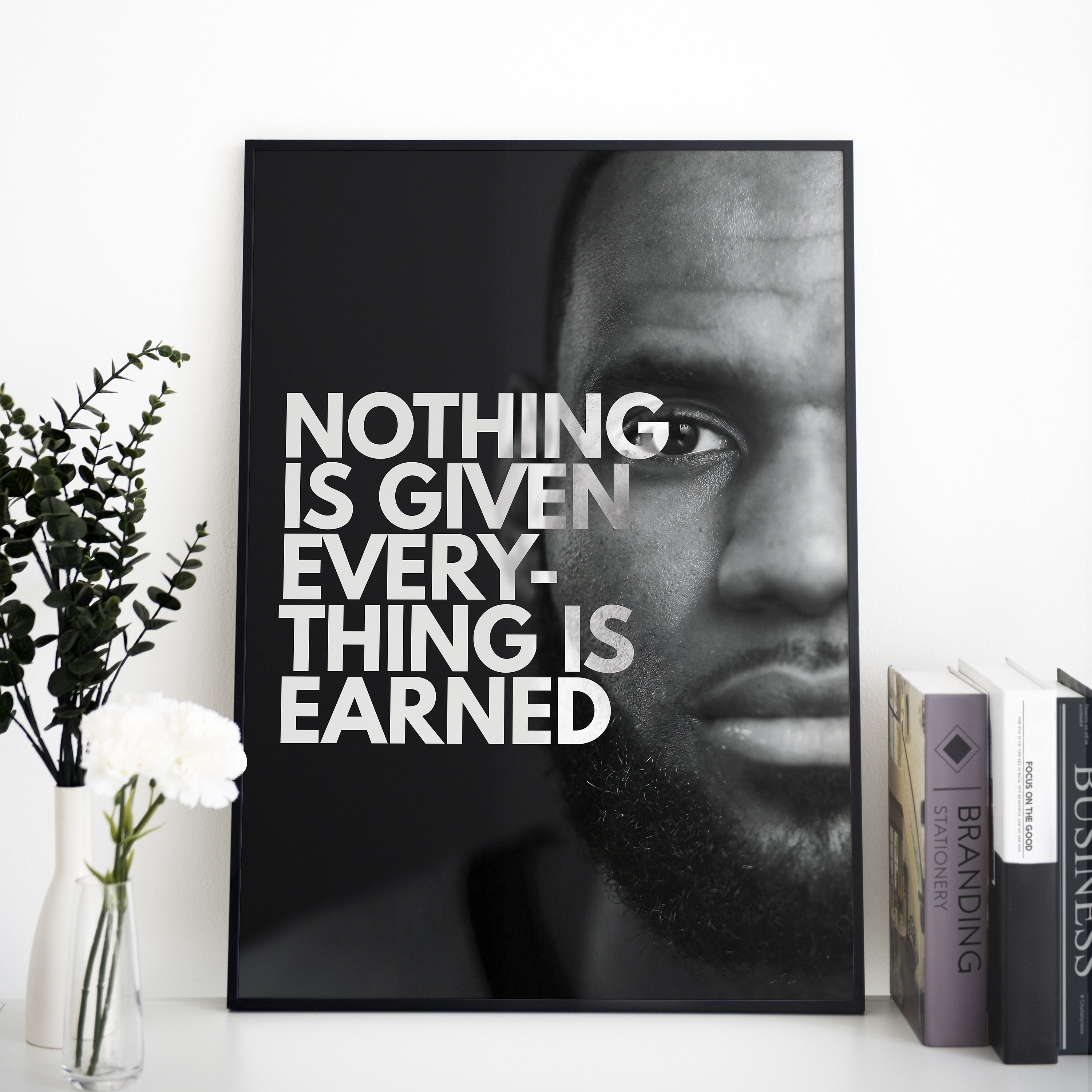 Lebron James Poster LA Lakers Poster NBA Poster Sports Art Basketball ...