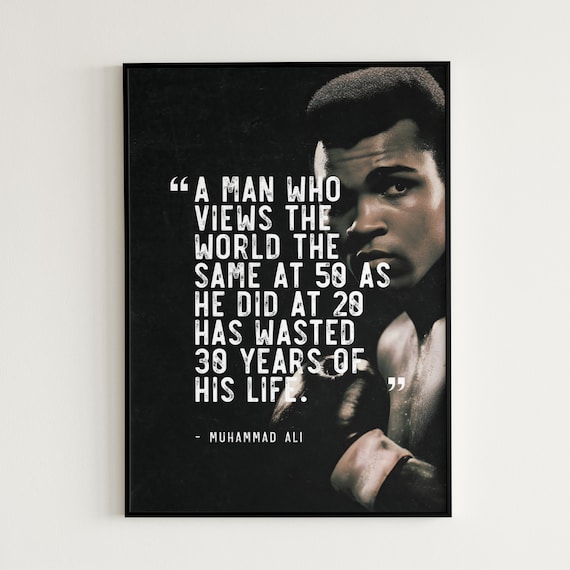 Cartel De Muhammad Ali