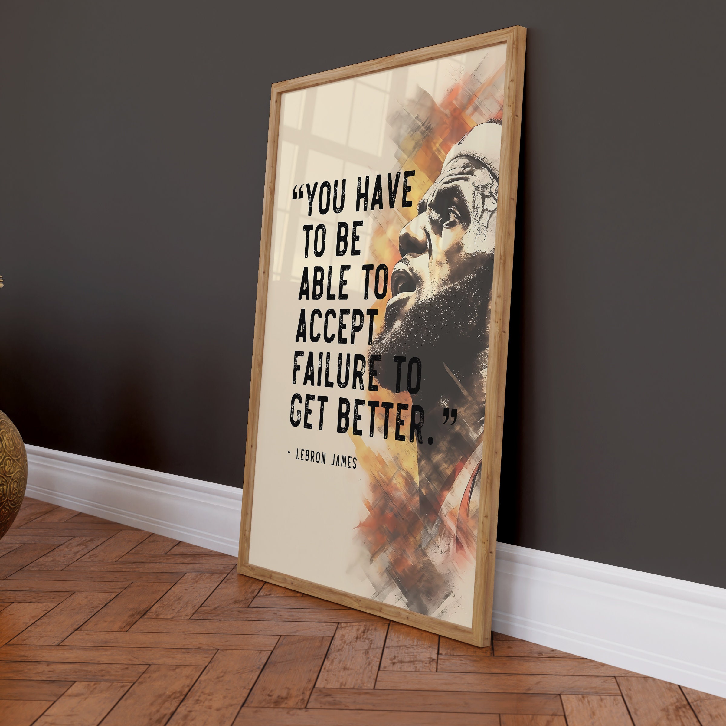 Lebron James Inspirational Quote you Have to Be Able to Accept Failure ...