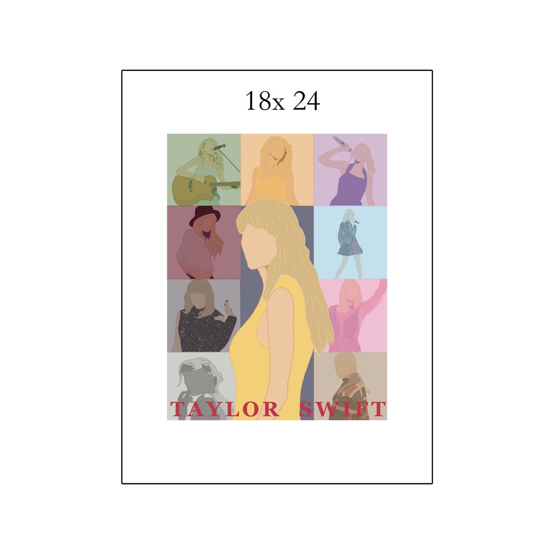 Taylor Swift Eras Poster 18x24 - Etsy UK
