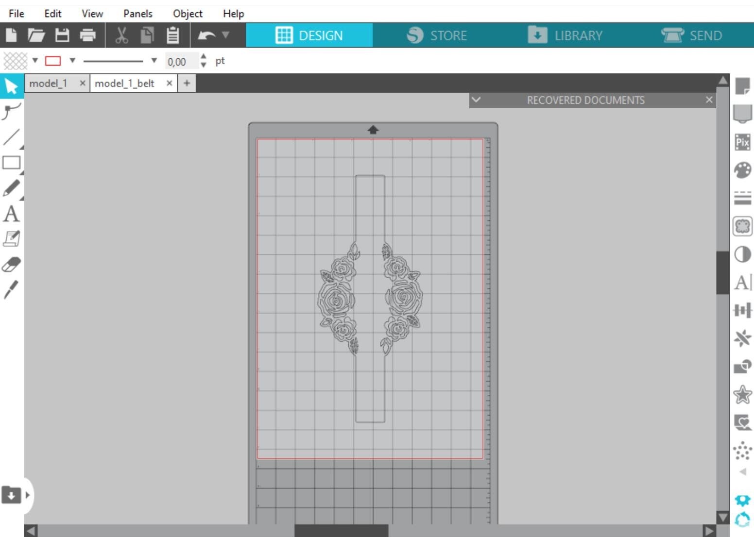 Wedding Invitation 6x6 Template SVG, Gatefold Pocket Roses Invite Card ...