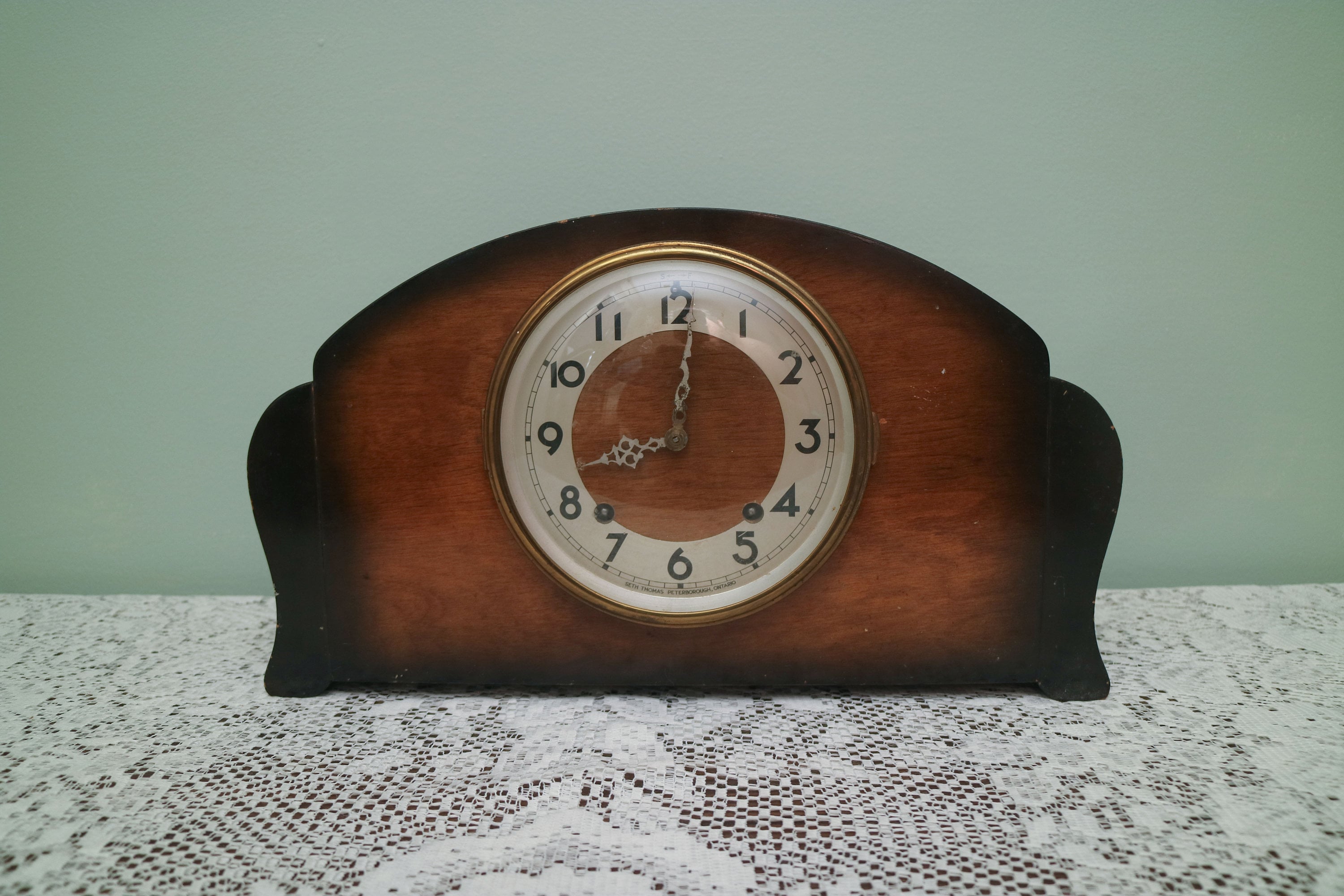 Vintage Mantle Clock by Seth Thomas Clocks Western Clock Company ...