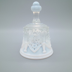 Vintage Fenton French Opalescent Sable Arch 6” Glass Bell L1023C20 - Etsy