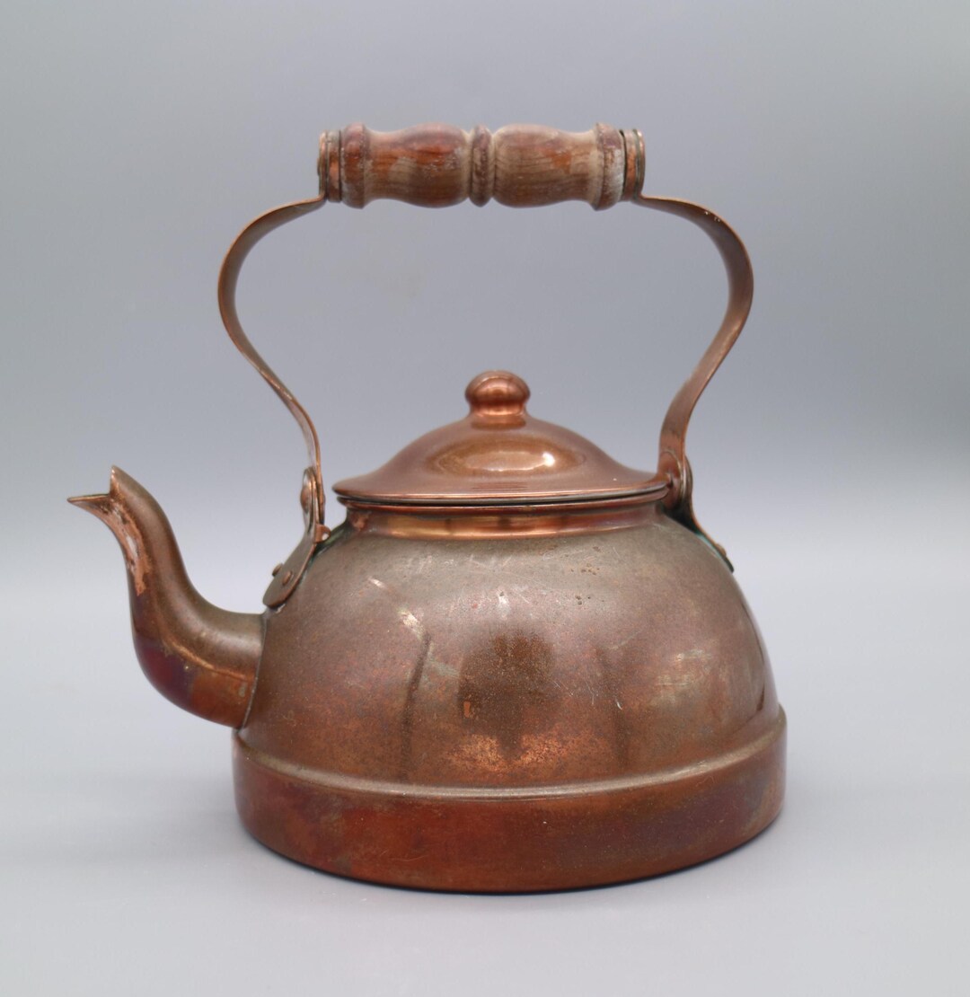 Vintage Tagus Copper Teapot | Copper Tea Pot | Copper Kettle | Made in ...