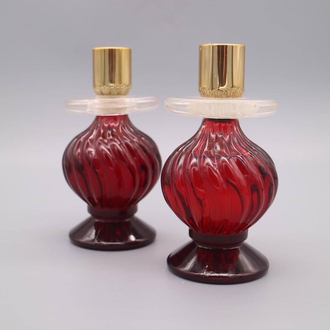 Avon Vintage Charisma 4oz Cologne Candlestick Bottle | Vintage Avon ...