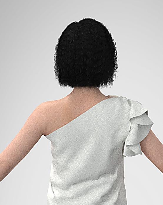 Sewing Pattern Beginners One-shoulder Top - Etsy